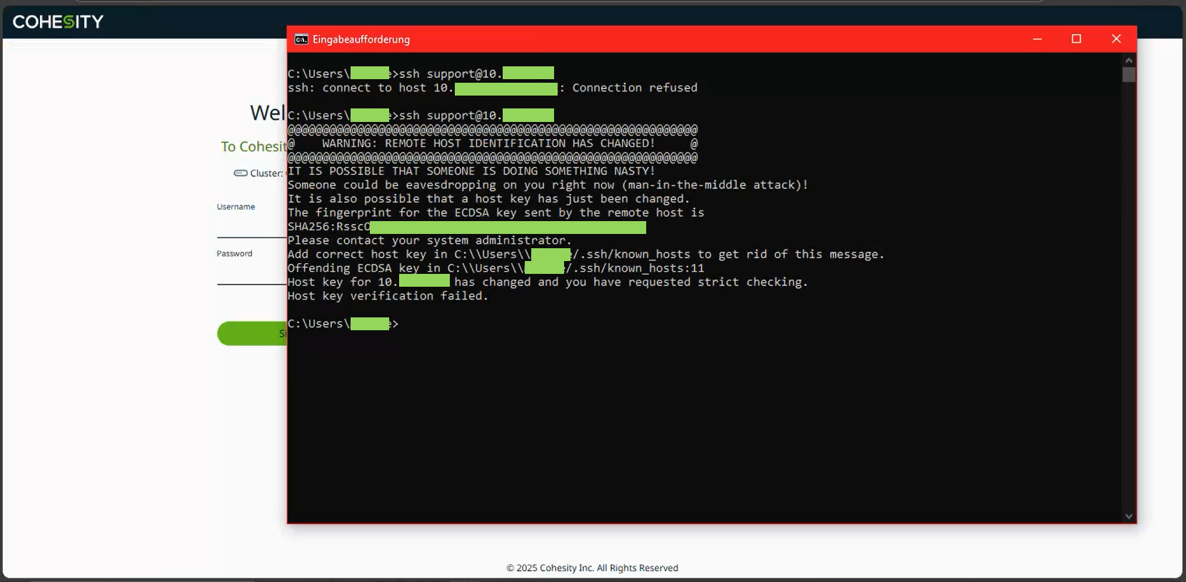 Start-up Cohesity Cluster (Virtual Edition) after graceful Shutdown ...