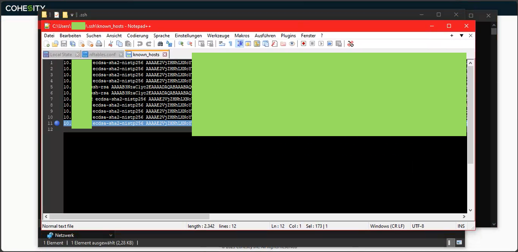 Start-up Cohesity Cluster (Virtual Edition) after graceful Shutdown ...